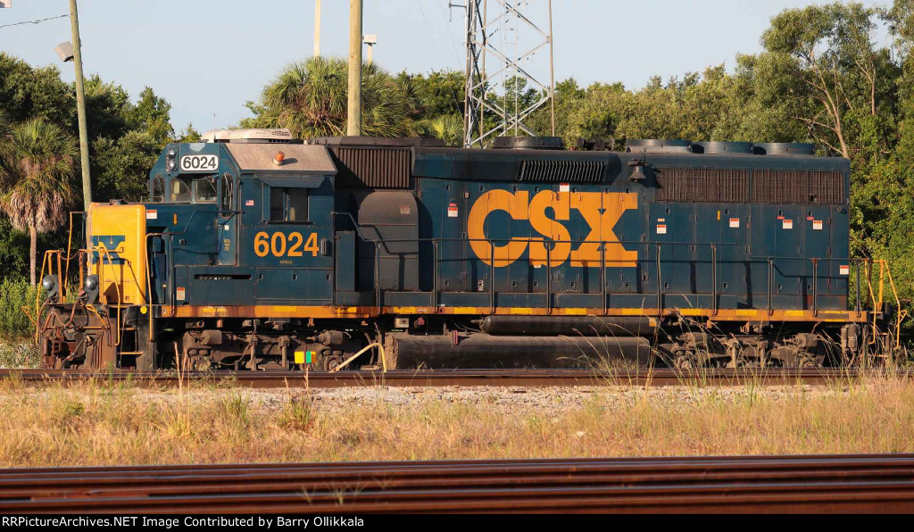 CSX 6024 at Yeoman Yard